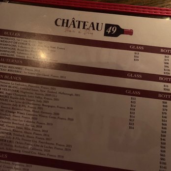 CHATEAU 49 BAR A VIN - Updated June 2024 - 183 Photos & 159 Reviews ...