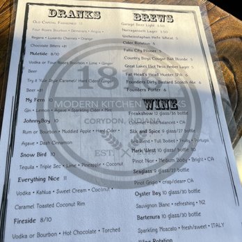 1816 MODERN KITCHEN & DRINKS - Updated December 2025 - 222 Photos & 144 ...