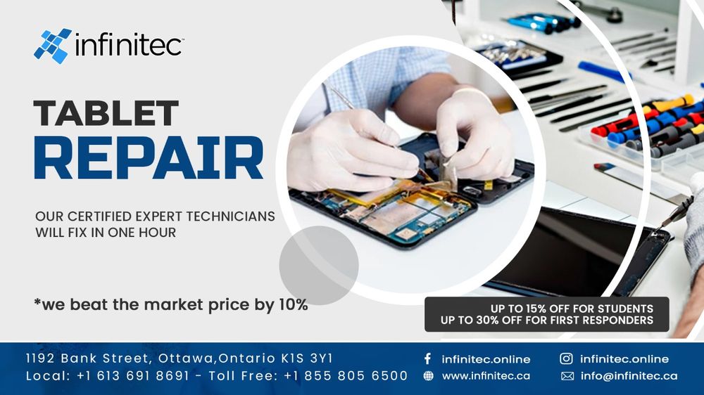 INFINITEC - Updated December 2025 - Request a Quote - 1192 Bank Street, Ottawa, Ontario - Mobile ...