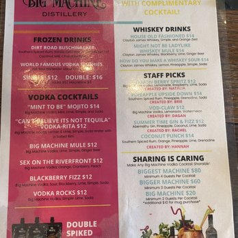 BIG MACHINE BREWERY & DISTILLERY - 135 Photos & 95 Reviews - 122 3rd ...