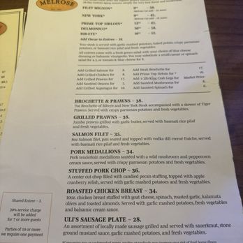 THE MELROSE GRILL - Updated July 2025 - 1395 Photos & 1934 Reviews ...