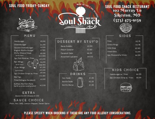 SOUL SHACK - Updated August 2025 - 102 W Murray Ln, Sikeston, Missouri ...