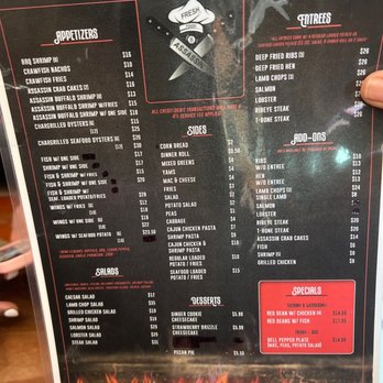 8 FRESH FOOD ASSASSIN RESTAURANT & LOUNGE - Updated December 2025 - 94 ...