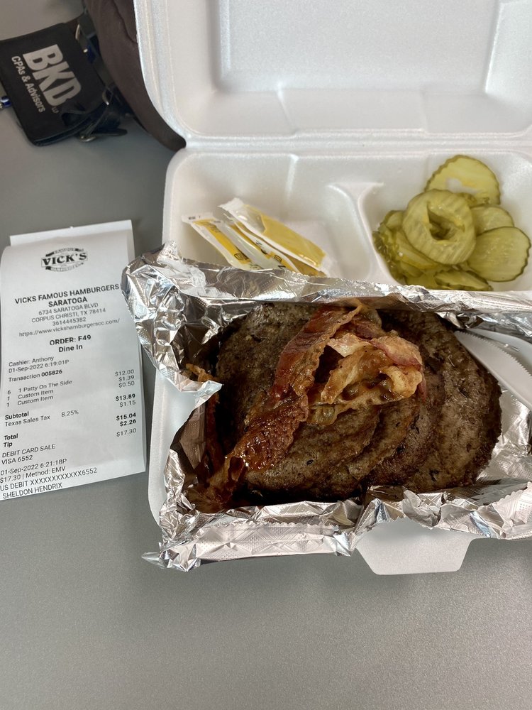 VICK’S FAMOUS HAMBURGERS - Updated December 2025 - 19 Reviews - 6734 ...