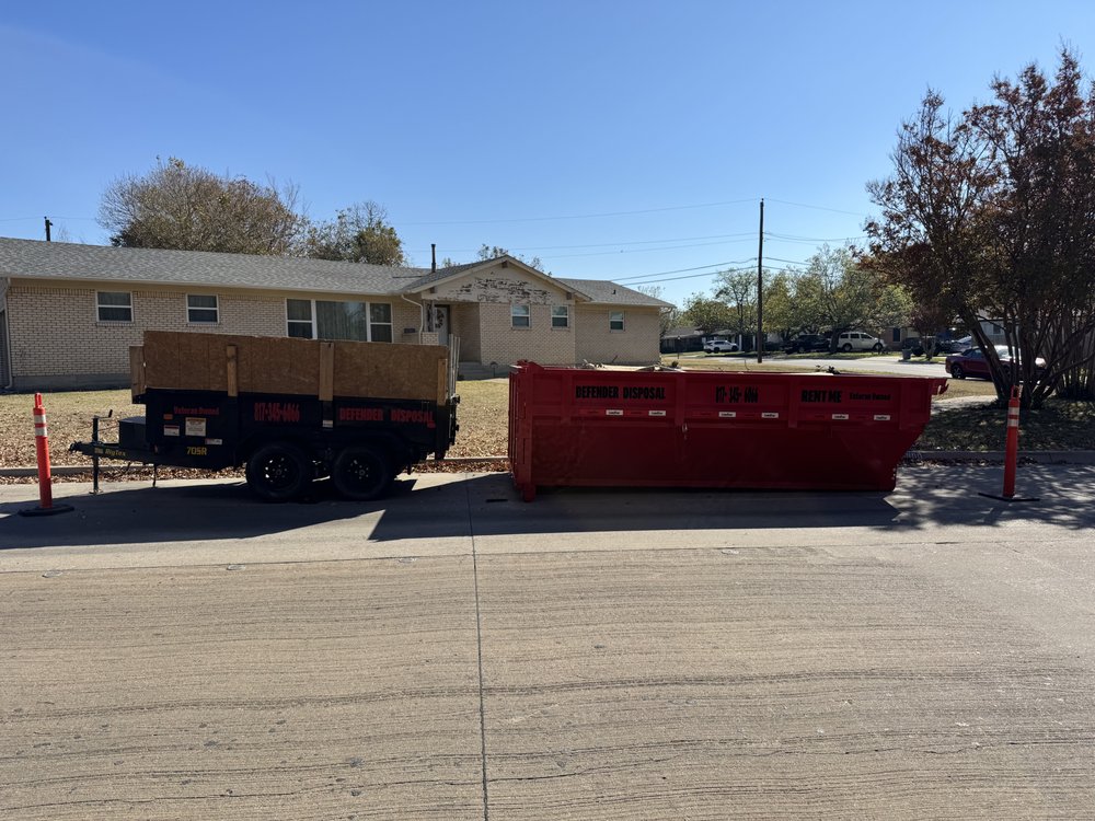 DEFENDER DISPOSAL - Updated March 2025 - Haltom City, Texas - Dumpster ...