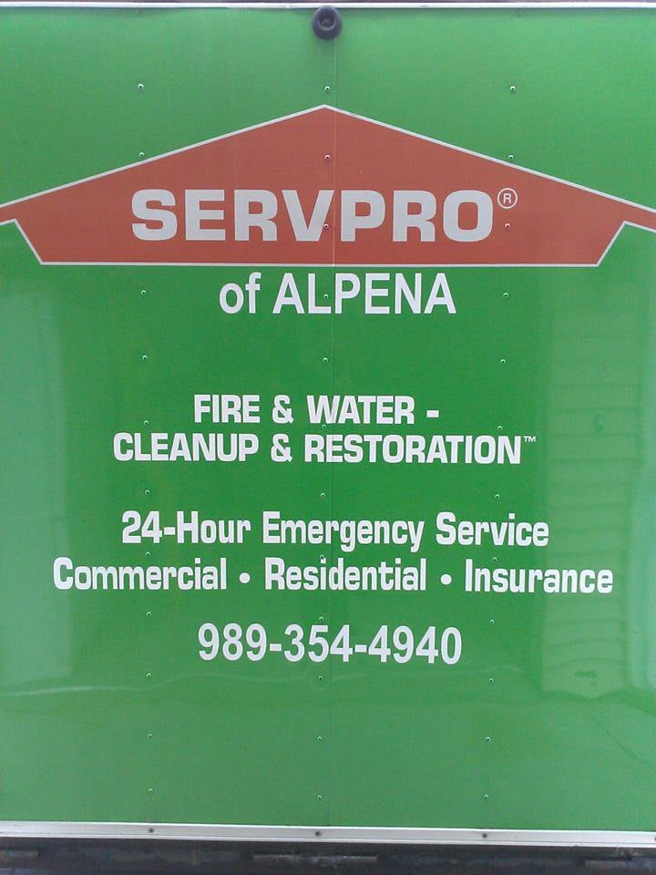 SERVPRO OF ALPENA - Updated June 2024 - 3400 US Highway 23 S, Alpena ...