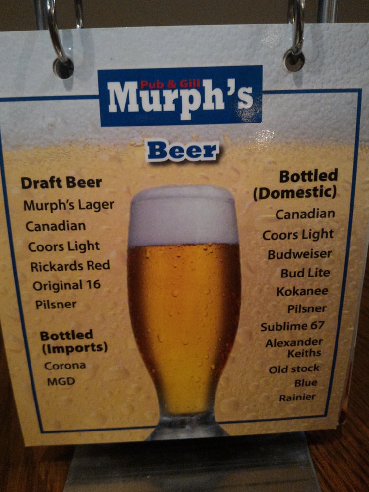 MURPH’S PUB & GRILL - Updated January 2026 - 5020 47 Avenue, Red Deer ...