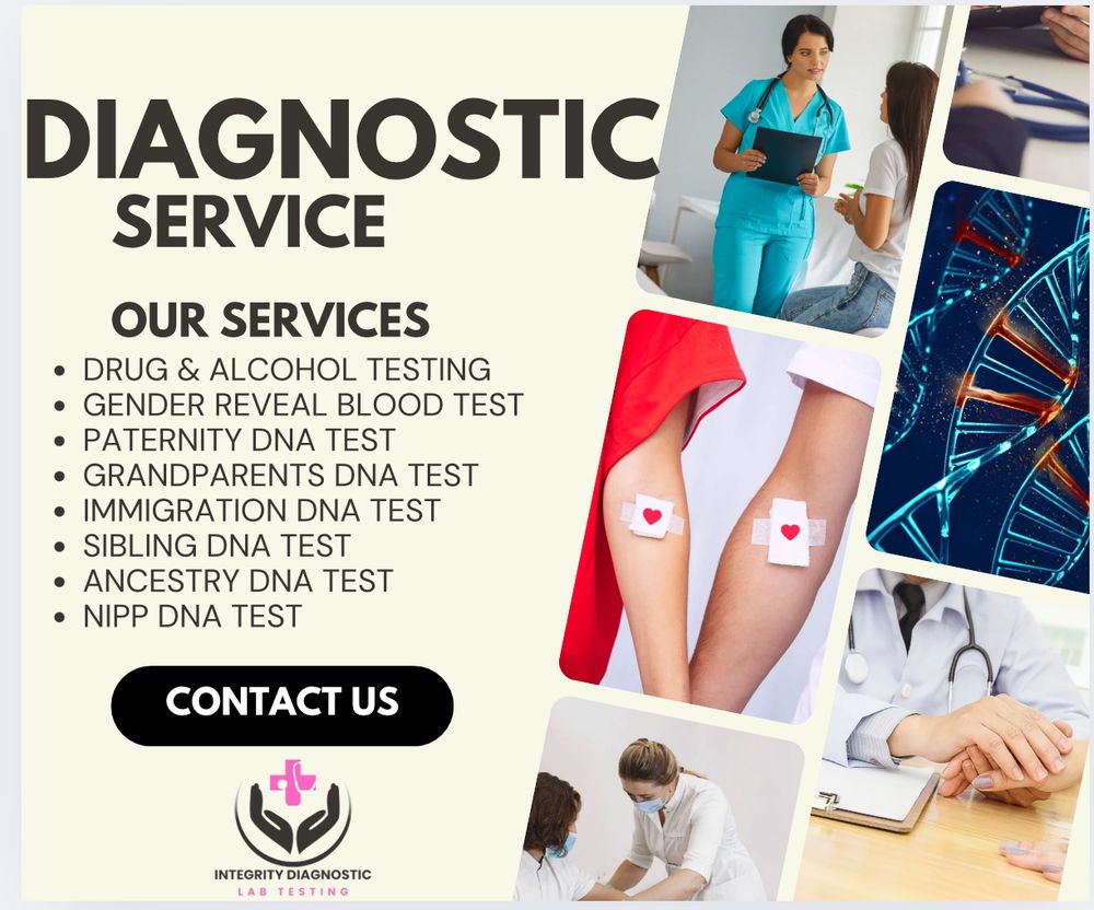 INTEGRITY DIAGNOSTIC LAB TESTING - Updated July 2025 - 100 Hartsfield ...