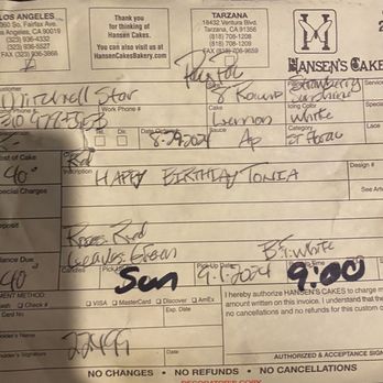 HANSEN’S CAKES - Updated January 2025 - 508 Photos & 706 Reviews - 1060 ...