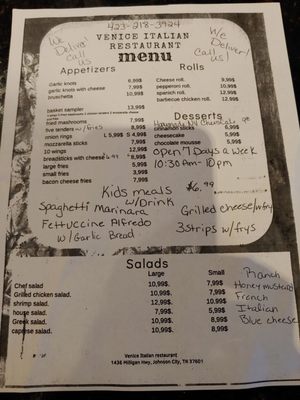 VENICE ITALIAN RESTAURANT - Updated July 2025 - 70 Photos & 14 Reviews ...