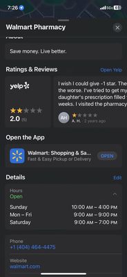 WALMART PHARMACY - Updated November 2025 - 2525 N Decatur Rd, Decatur ...