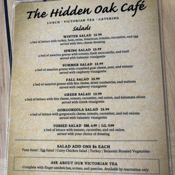 HIDDEN OAK CAFE - Updated December 2025 - 178 Photos & 65 Reviews - 440 ...