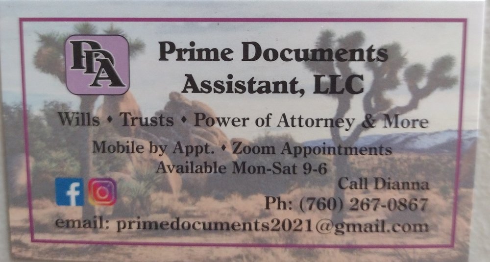 PRIME DOCUMENTS ASSISTANT - Updated August 2025 - 10 Photos - 20601 Hwy ...