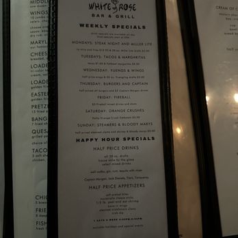 WHITE ROSE BAR AND GRILL - Updated August 2024 - 203 Photos & 350 ...