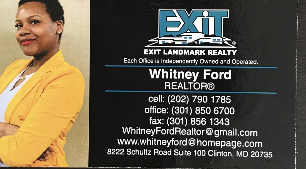 WHITNEY FORD - EXIT REALTY - Updated February 2025 - Request a Quote ...
