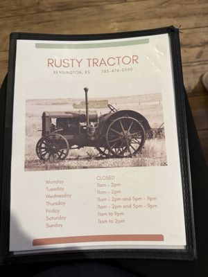 RUSTY TRACTOR - Updated December 2025 - 30 Photos & 15 Reviews - 410 N ...