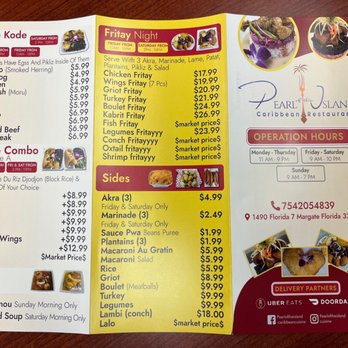 PEARL OF THE ISLAND CARIBBEAN CUISINE - Updated January 2025 - 137 ...