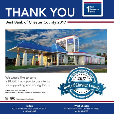 FIRST RESOURCE BANK - Updated December 2025 - 800 N Pottstown Pk, Exton ...