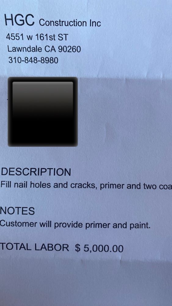 HCG CONSTRUCTION - Updated October 2025 - 4551 161st St, Lawndale, California - General ...