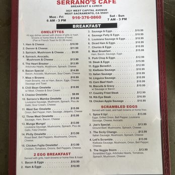 SERRANO’S CAFE - Updated January 2025 - 687 Photos & 595 Reviews - 3021 ...