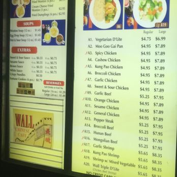 WALL CHINESE CAFE - Updated March 2025 - 13 Photos & 32 Reviews - 995 W ...
