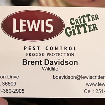 LEWIS PEST CONTROL - Updated December 2025 - 1224 Hutson Dr, Mobile ...