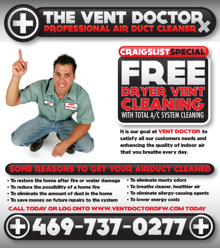 VENT DOCTOR - 4447 N Central Expy, Dallas, Texas - Heating & Air ...