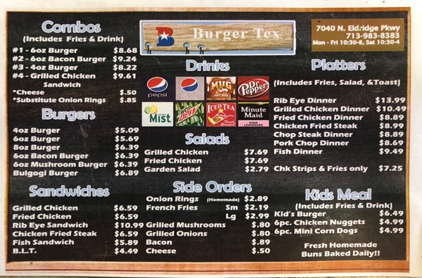 BURGER TEX 7 - Updated May 2024 - 62 Photos & 143 Reviews - 7040 N ...