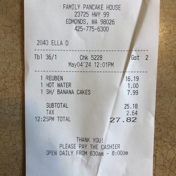 FAMILY PANCAKE HOUSE - EDMONDS - Updated April 2025 - 155 Photos & 280 ...