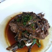 Braised Beef Short Rib "pizzaiola" - Menu - The Marrow - New York