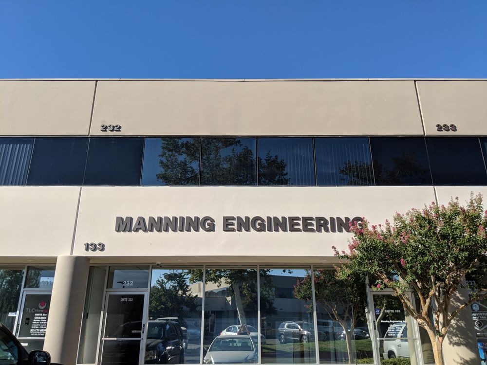 MANNING ENGINEERING - Updated October 2025 - 27574 Commerce Center Dr ...