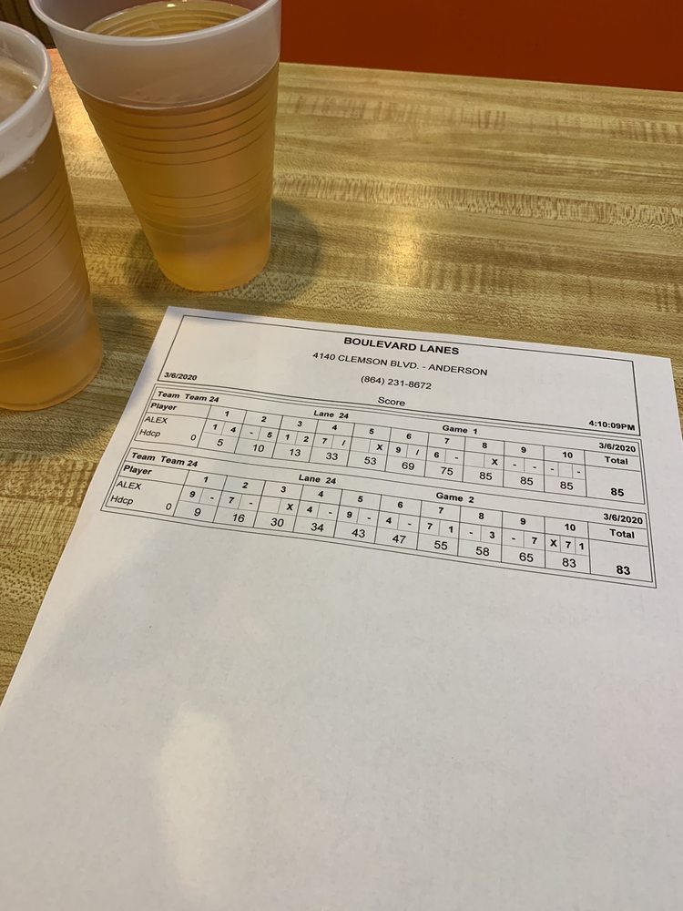 Open for Business - BOULEVARD LANES - 10 Reviews - 4140 Clemson Blvd ...