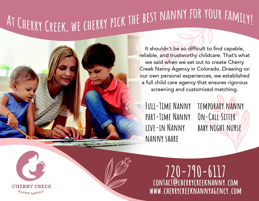 CHERRY CREEK NANNY AGENCY - Updated June 2025 - Denver, Colorado ...