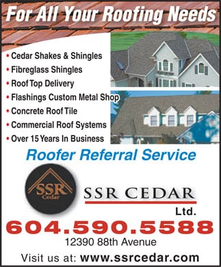 SSR ROOF SUPPLY - 12390 - 88th Avenue, Surrey, British Columbia, Canada ...