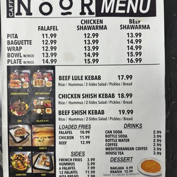 CAFFÉ NOOR - Updated August 2024 - 179 Photos & 240 Reviews - 2760 Tapo ...