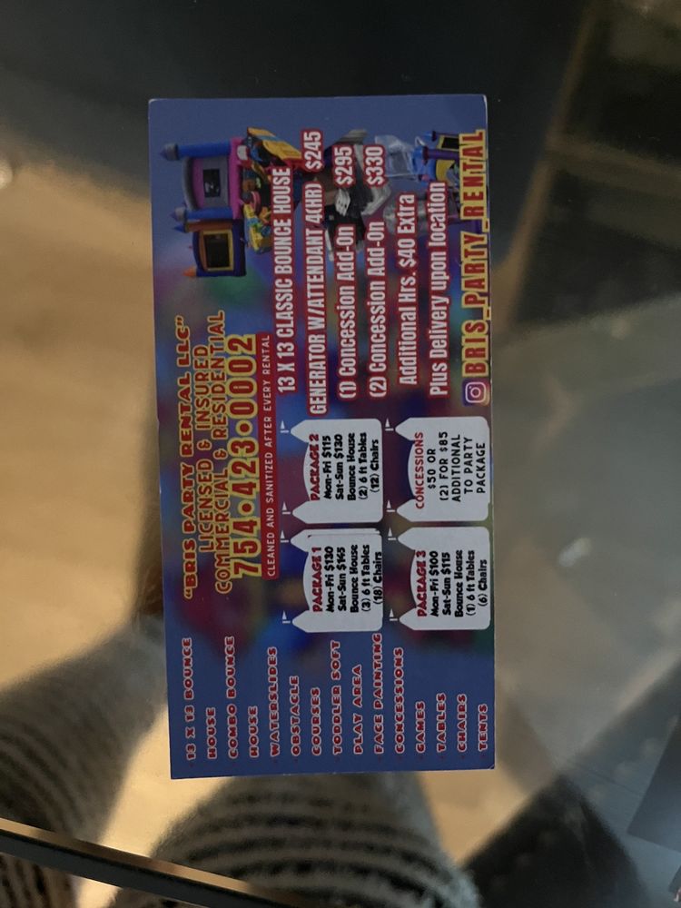 BRIS PARTY RENTAL - Updated April 2025 - 11 Photos - Lauderhill ...