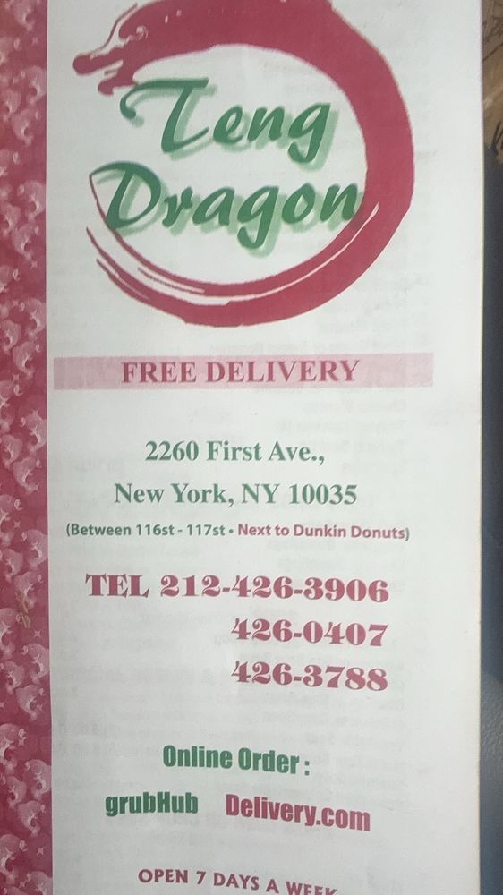TENG DRAGON - Updated October 2025 - 10 Reviews - 2923 8th Ave, New ...