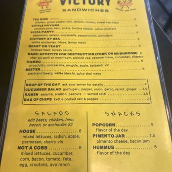 VICTORY SANDWICH BAR - Updated July 2024 - 547 Photos & 512 Reviews ...