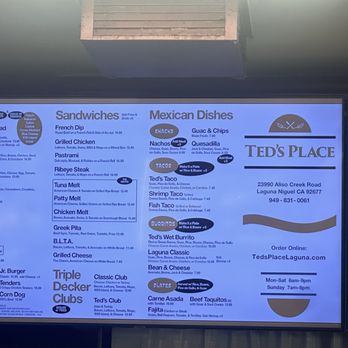 TED’S PLACE - Updated November 2024 - 385 Photos & 824 Reviews - 23990 ...