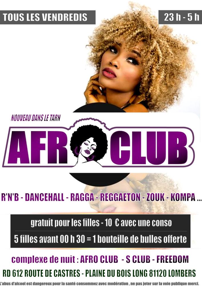 AFRO CLUB - La Capé, Lombers, Tarn, France - Dance Clubs - Phone Number ...