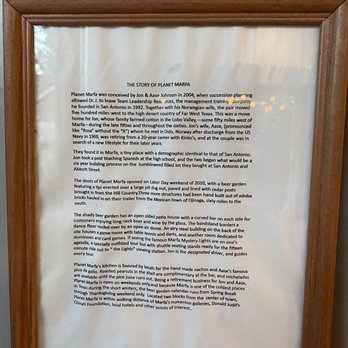PLANET MARFA - 122 Photos & 81 Reviews - 200 S Abbot St, Marfa, Texas ...