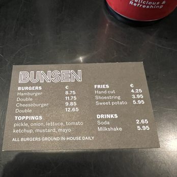 BUNSEN - Updated October 2025 - 255 Photos & 218 Reviews - 22 Essex ...