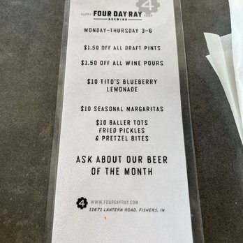 FOUR DAY RAY BREWING - Updated November 2025 - 1150 Photos & 903 ...