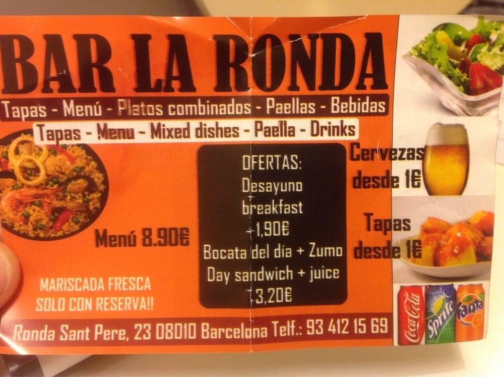 LA RONDA - Updated June 2024 - Ronda Sant Pere, Doubs, Barcelona, Spain ...