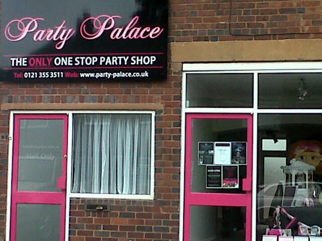 PARTY PALACE - Gate Lane, Sutton Coldfield, West Midlands, United ...