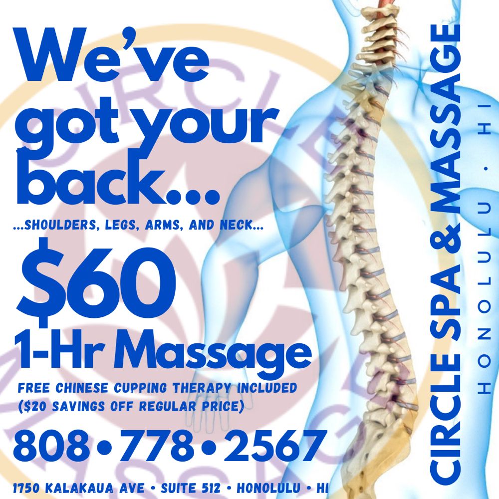 CIRCLE SPA & MASSAGE - 45 Photos - 1750 Kalakaua Ave, Urban Honolulu ...