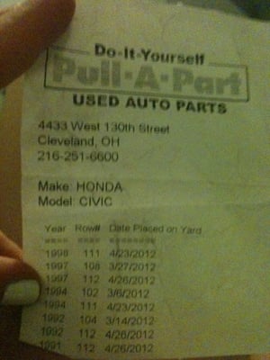 PULL-A-PART CLEVELAND - Updated December 2025 - 20 Reviews - 4433 W ...