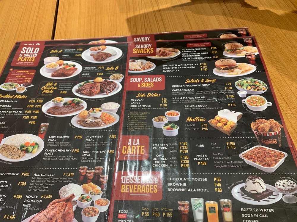 KENNY ROGERS ROASTERS - Updated December 2025 - 3/F, Robinsons Galleria ...