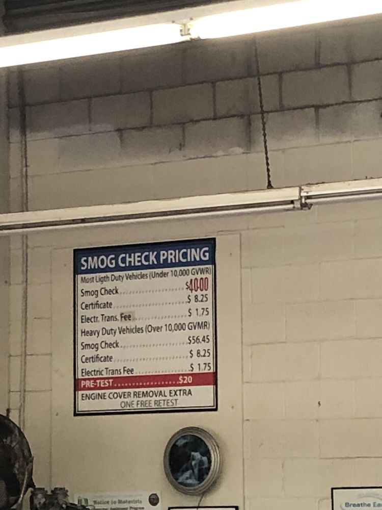 SMOG TEST CENTER - 11 Reviews - Smog Check Stations - 13922 Ramona Blvd ...