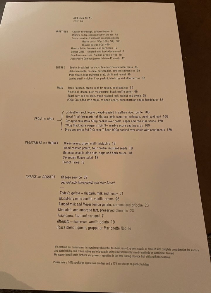 GIMLET AT CAVENDISH HOUSE - 33 Russell St, Melbourne Victoria ...